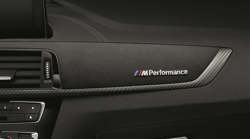 BMW M Performance Interieurblenden Carbon Alcantara fur 1er F20 LCI