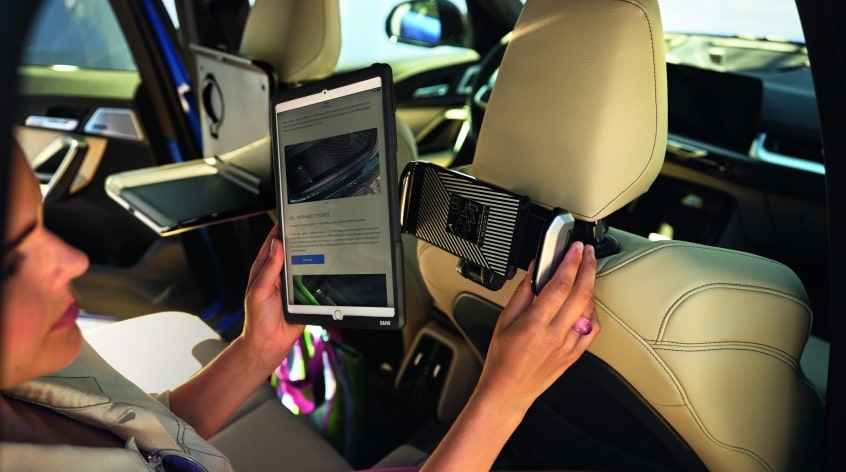 Bmw travel and comfort system tablet holder store